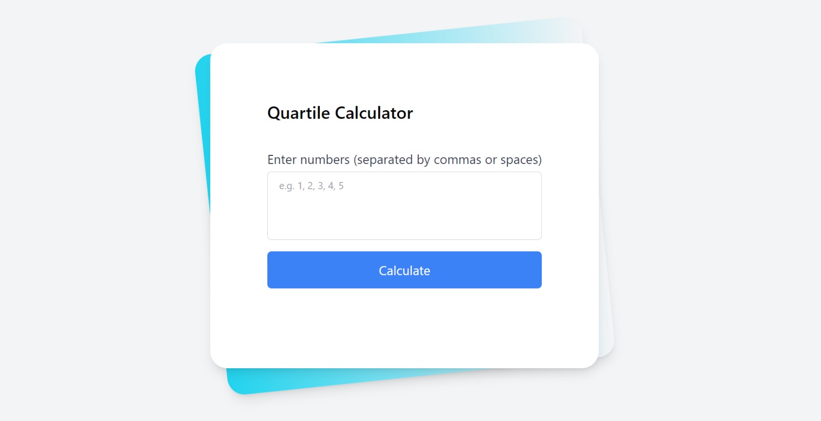 Quartile Calculator | Interquartile Range Calculator Quartile Calculator | Interquartile Range Calculator
